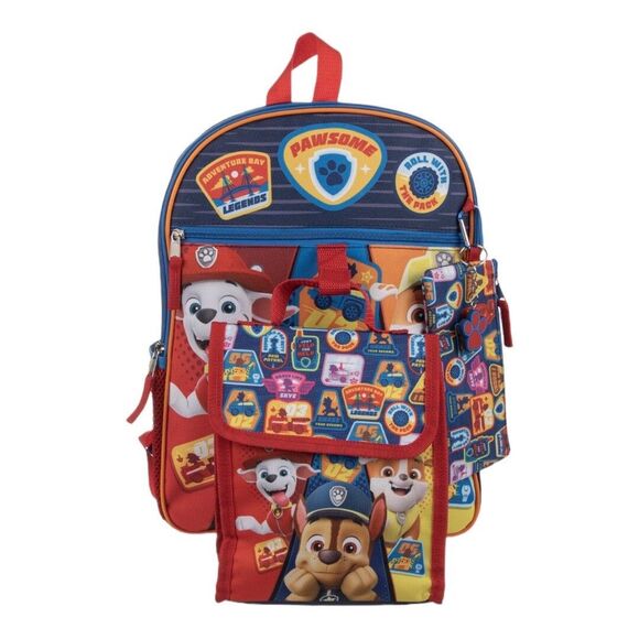 Bioworld | Other | Bioworld Paw Patrol 5 Piece Backpack | Poshmark